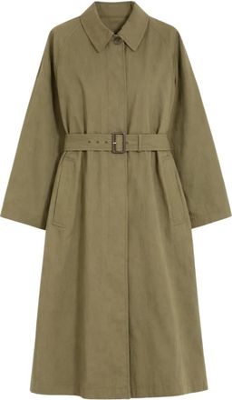 Max Mara Femme, Manteaux, Vert, Taille: 40 FR Trench Manteaux