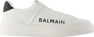 Balmain Homme, Chaussures, Blanc, Taille: 41 EU B-Court Baskets