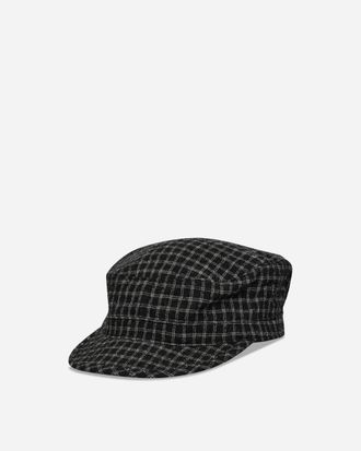 Undercover Wool Work Cap Black Check