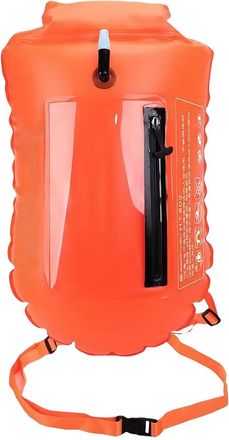 Generico F&uuml;r offenes Wasser | sicherer Schwimmer 2-in-1-20 Liter, wasserdicht, verstellbarer G&uuml;rtel und Handyfenster f&uuml;r Triathleten, Schwimmer u