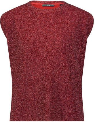 Zero Kurzarmshirt Damen mit Rundhalsausschnitt (1-tlg) Plain/ohne Details