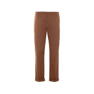 Dondup Homme, Pantalons, Brun, Taille: W36 Gaubert Cropped Pantalons
