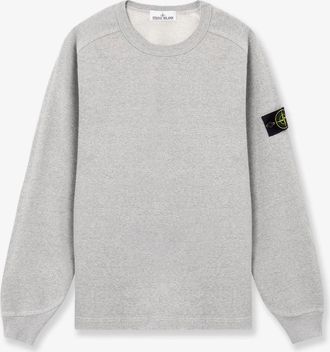 Stone Island M&eacute;lange cotton sweatshirt - STONE ISLAND - gender_Man