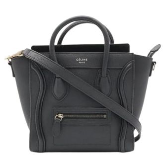 Celine Sac bandouli&egrave;re vintage Pre-owned - Femme - Pre-owned - Noir - Taille: ONE Size