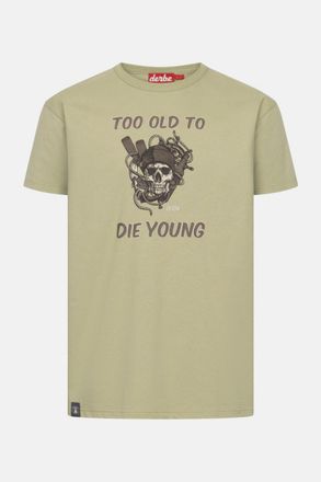 Derbe Derbe T-Shirt Too Old Herren Hellgr&uuml;n GOTS Organic