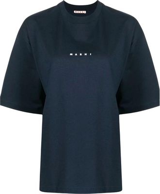 Marni Femme, Tops, Bleu, Taille: 34 FR T-shirt