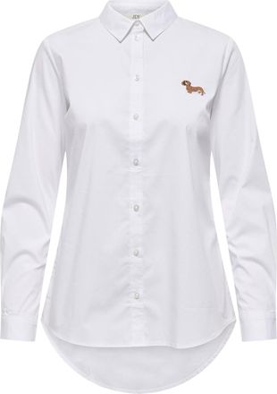 Jacqueline de Yong Jdymio L/S Embroidery Shirt WVN Noos