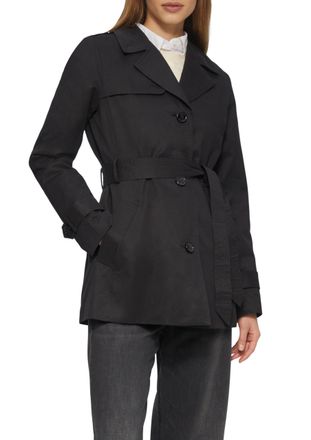 s.Oliver Kurzer Trench mit Gürtel