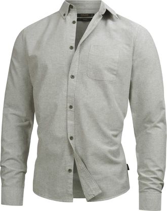 Indicode Herren Kepner Hemd mit Brust-Tasche aus Baumwolle | Herrenhemd f&uuml;r M&auml;nner Beetle, XL