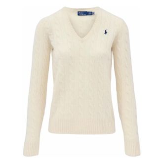 Polo Ralph Lauren Damen, Strickwaren, Beige, LGr&ouml;&szlig;e