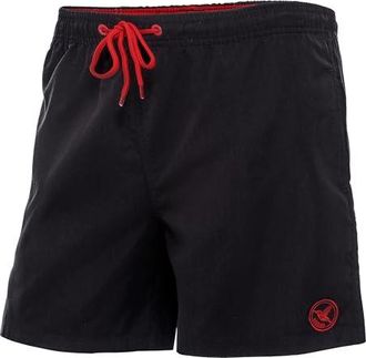 Ladeheid Short de Bain Homme, Séchage Rapide avec Doublure en Filet, Maillot de Bain Homme Piscine, Poches Latérales et Arrière, Taille Élastique avec Cordon L