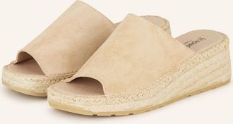 Espadrij l&acute;original Espadrij Loriginale Plateau-Pantoletten beige