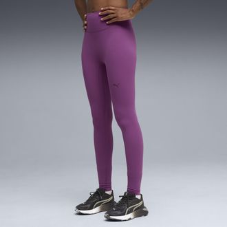 Puma SHAPELUXE High-Waist-Trainingsleggings Damen, Kleidung, Lila, XXL