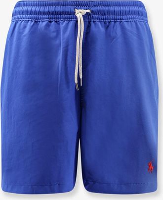 Ralph Lauren Recycled nylon swim trunks with embroidered logo on the front - POLO RALPH LAUREN - gender_Man
