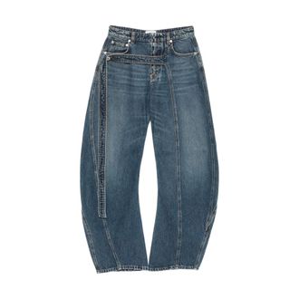 Jean Paul Gaultier Damen, Jeans, Blau, W26Größe