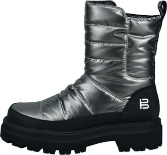 Bagatt TT bagatt Damen Carley Boots, Silver/Black, 40 EU