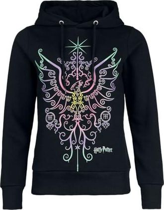 Harry Potter Phoenix Femme Sweat-Shirt &agrave; Capuche Noir M