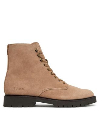 Guess Schn&uuml;rschuhe FMFBRA LEL11 Dunkelbeige