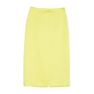 Twinset Midi-Rock - - Skirts - Damen - Gelb - L