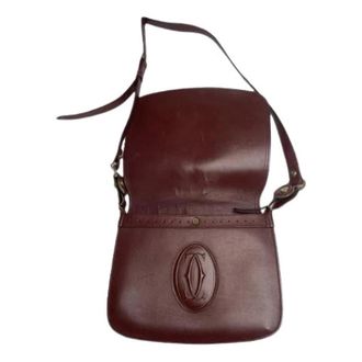 Cartier Sac bandouli&egrave;re en cuir Pre-owned - Femme - Pre-owned - Rouge - Taille: ONE Size