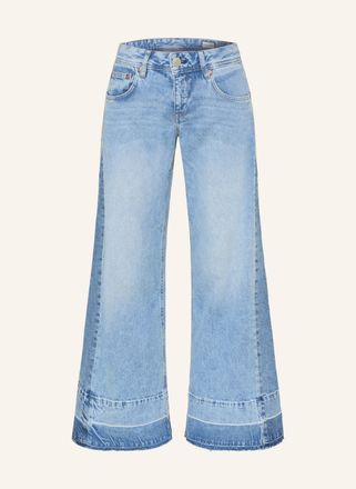 Herrlicher Wide Leg Jeans Edith blau