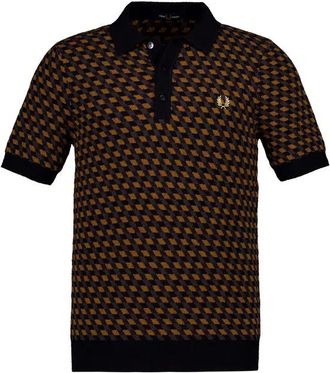 Fred Perry Herren Polo-Shirt braun