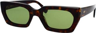 Retro Superfuture unisex, Accessoires, Multicolore, Taille: 54 MM Lunettes de Soleil Style Vintage Teddy Vert