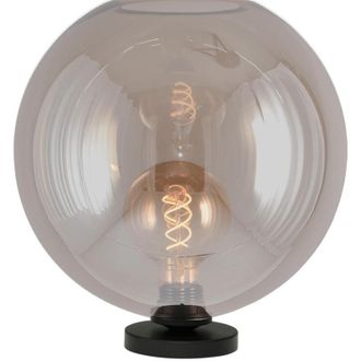 Masterlight Lampe de table Bella 2 avec verre dor&eacute; &Oslash; 30 cm - 4980-05-02-30