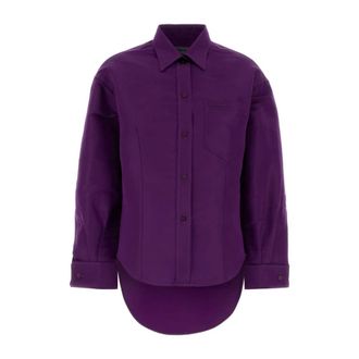 Balenciaga Damen, Blusen & Hemden, Lila, XSGr&ouml;&szlig;e