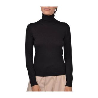 La Fileria Dolcevita Sottogiacca - Femme - Pulls - Noir - Taille: 38 FR