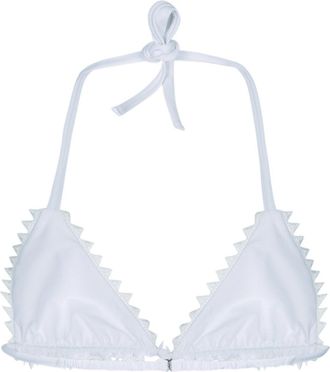 Jacquemus Le Haut De Maillot Picot Swimwear Top - White