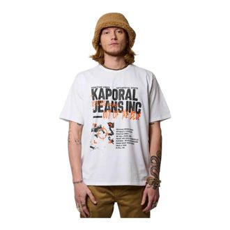 Kaporal Homme, Tops, Blanc, Taille: M Les Blancs T-Shirt
