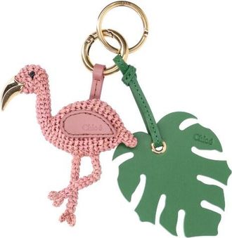 Chlo&eacute; Charm Keychain Symbols Flamingo