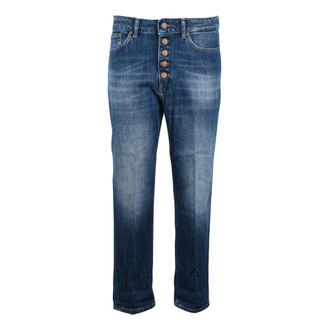 Dondup Koons Gioiello Cropped Jeans - - Jeans - Damen - Blau - W28