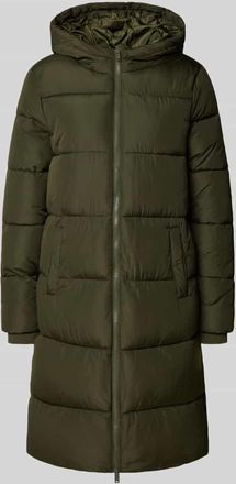 Pieces Regular Fit Steppmantel mit Storm Cuffs Modell BEE