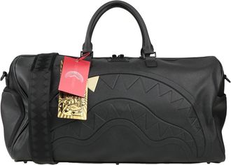 Sprayground BLACKED OUT EMBOSSED GOLD TOOTH DUFFLE