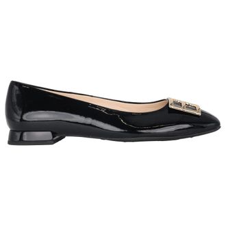H&ouml;gl Schwarze Patent Ballerinas f&uuml;r Damen - - Shoes - Damen - Schwarzk - 41 1/2 EU