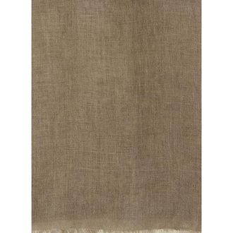 Saison 1865 Leinenschal - Khaki