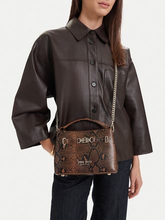 Nine West Handtasche Nine West EO-CITY GRACE-LDA9420 SNAKE Braun