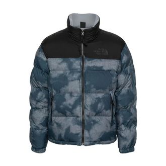 The North Face Homme, Vestes, Multicolore, Taille: L 92 Crinkle Reversible Nuptse Down Jacket