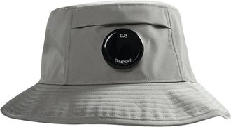 C.P. Company C.p. Company, Homme, Accessoires, Gris, Taille: XL Chrome-R Lens Bucket Hat