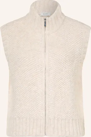 OPUS Strickweste Duppi beige