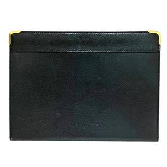 Valentino Sac bandouli&egrave;re Valentino Garavani Pre-owned en cuir - Femme - Pre-owned - Noir - Taille: ONE Size