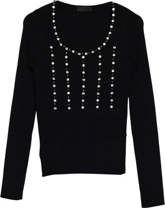 Liu Jo Damen, Strickwaren, Schwarzk, MGr&ouml;&szlig;e