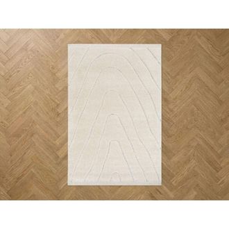 BOBOCHIC Tapis poils longs MELINE motif graphique