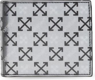 Off-white Homme, Accessoires, Noir, Taille: ONE Size Portefeuille Bifold Heritage
