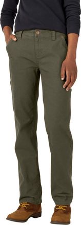 Dickies Damen Relaxed Straight Zimmermann-entenhose Arbeitshose, Ausgewaschenes Moosgrün, 42