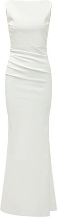 La Petite Robe Di Chiara Boni Femme, Robes, Blanc, Taille: 36 FR Ajour Abito Lungo