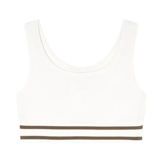 A|X Armani Exchange Tanktop aus technischem Gewebe - - Tops - Damen - Wei&szlig; - S