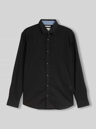 Tom Tailor Regular Fit Freizeithemd aus Leinen-Baumwolle-Mix